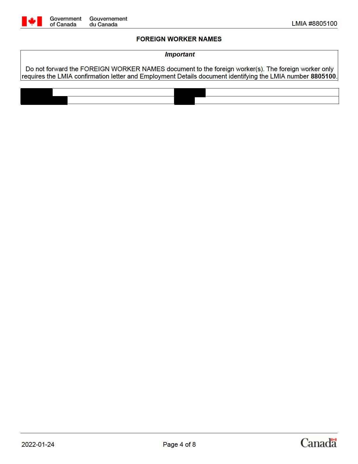 LMIA approvals! - Premier Immigration Services